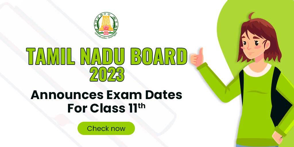 Tamil Nadu 11th Exam Time Table 2024 (Released) Check Now