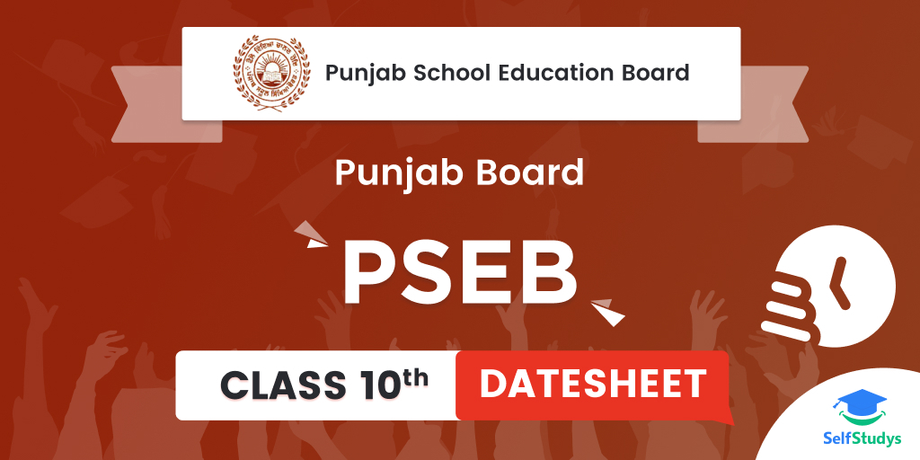 PSEB 10th Date Sheet 2023 PDF Download (Released)