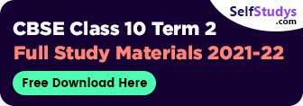 CBSE Class 10 MCQs All Subjects - Selfstudys