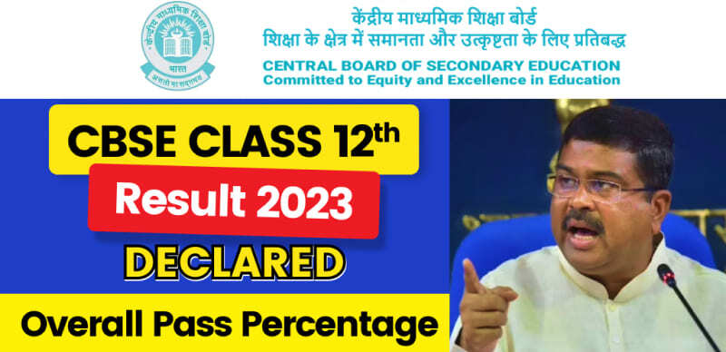 Cbse Class 12th Result 2023 Declared 87 33 Pass Check Overall Pass