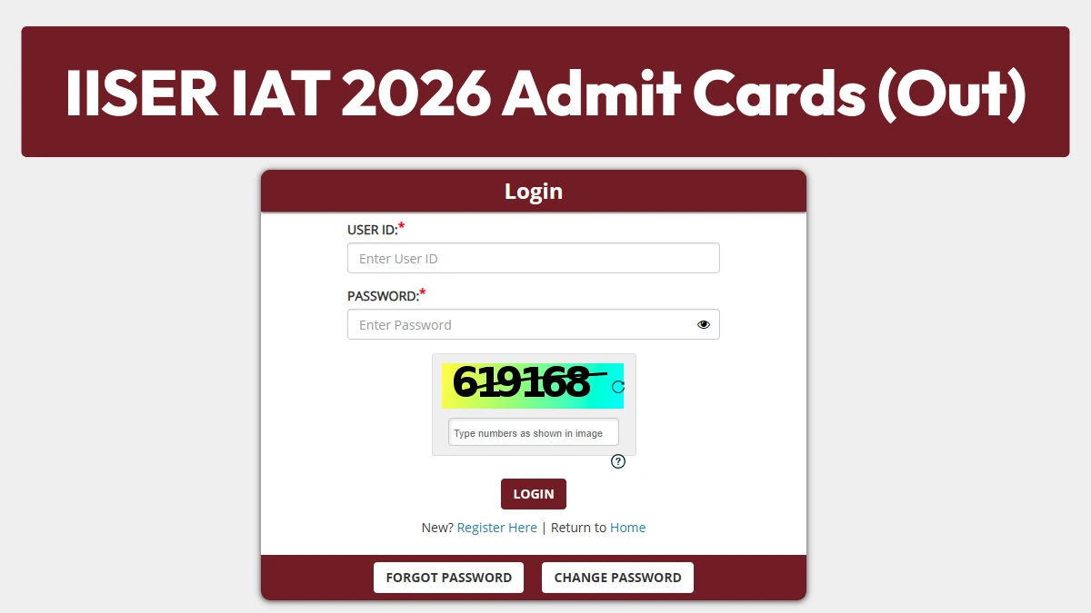 IISER IAT 2026 Admit Card Out: Direct Download Link & Steps
